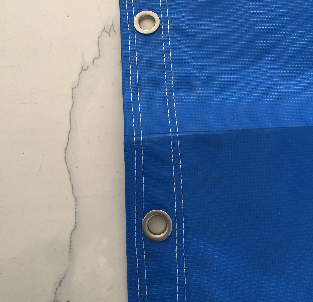 Construction Roof Snow Removal Tarps - 18oz Antislip PVC Fabric ...